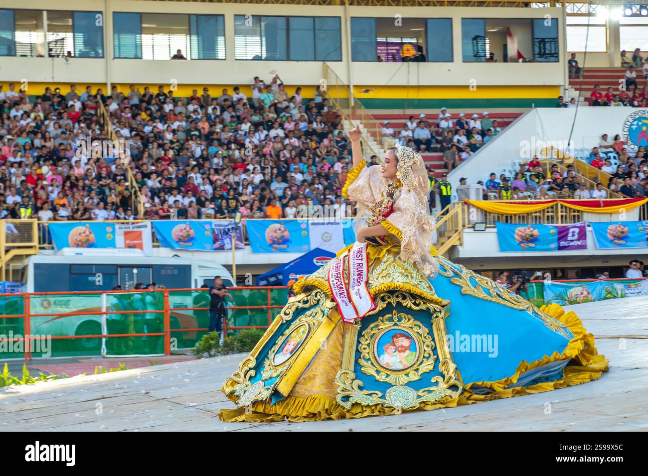 2025 First Runner up Queen contestant at Sinulog festival in Cebu ...