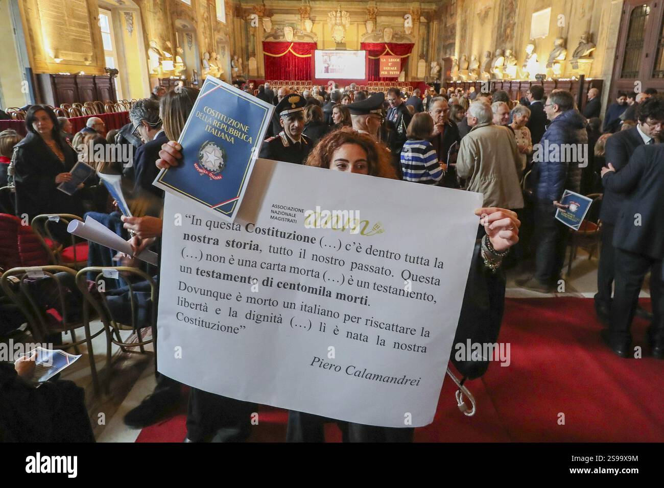 Naples: opening of the judicial year in Naples, the ANM Steering ...