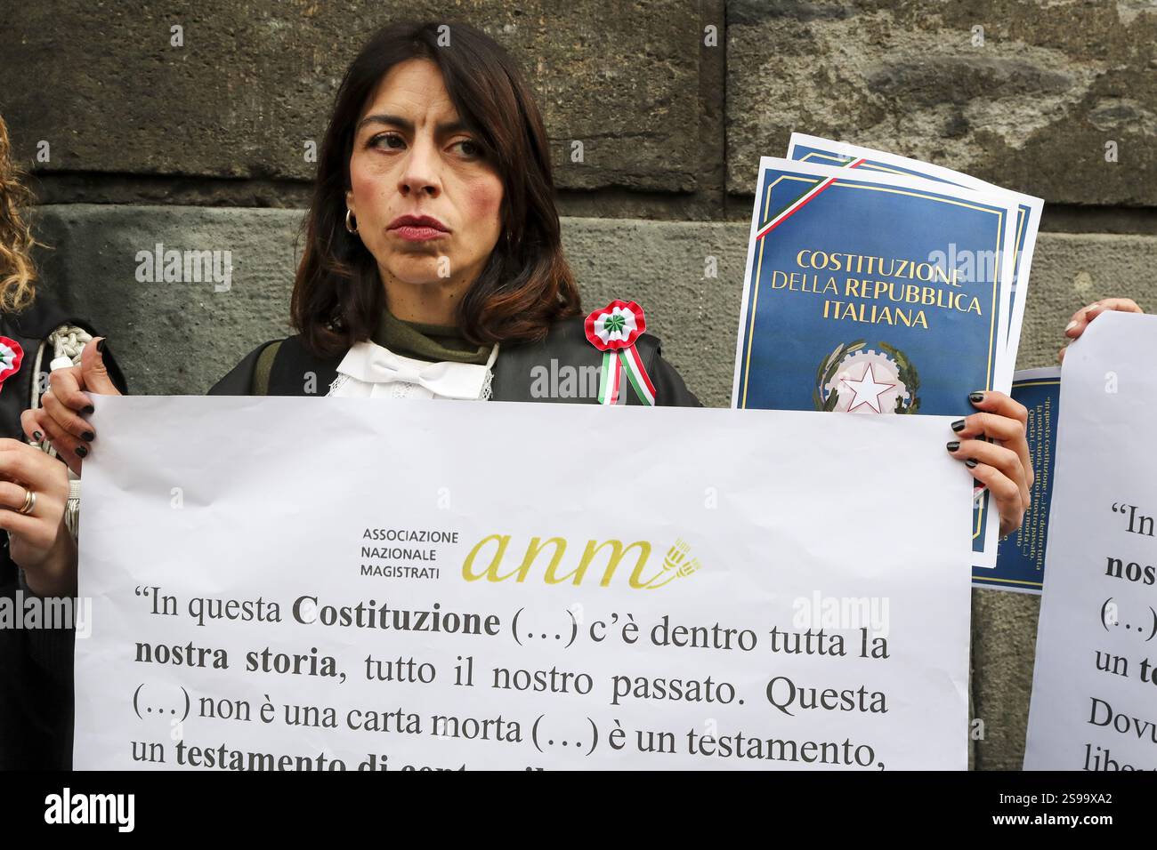 Naples: opening of the judicial year in Naples, the ANM Steering ...