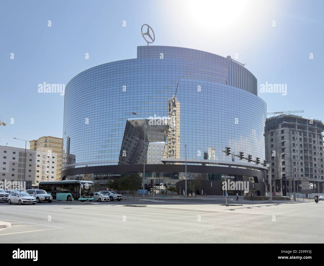 Musheireb Commercial Tower Doha Qatar Stock Photo - Alamy
