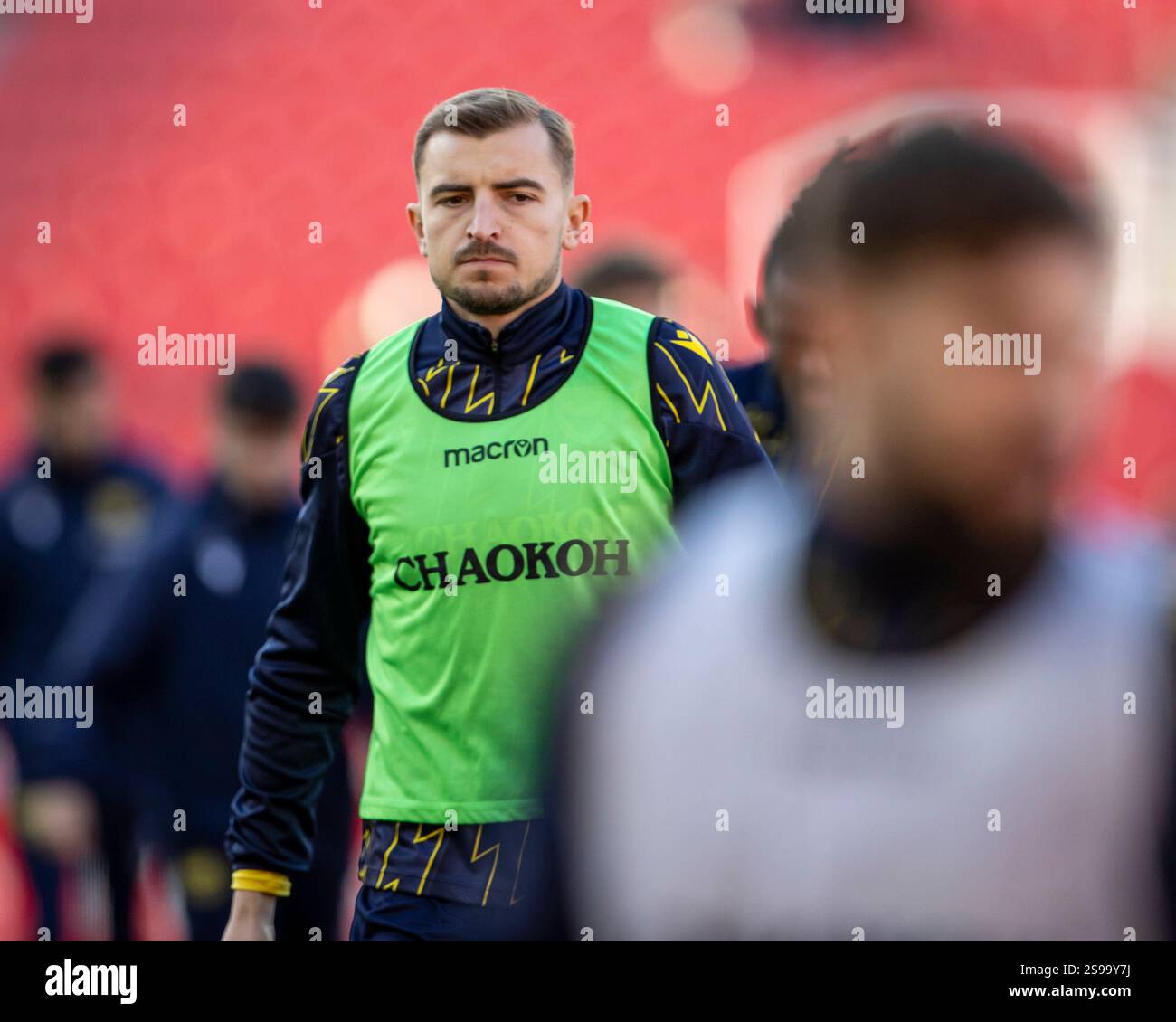 25th January 2025; Bet365 Stadium, Stoke, Staffordshire, England; EFL ...