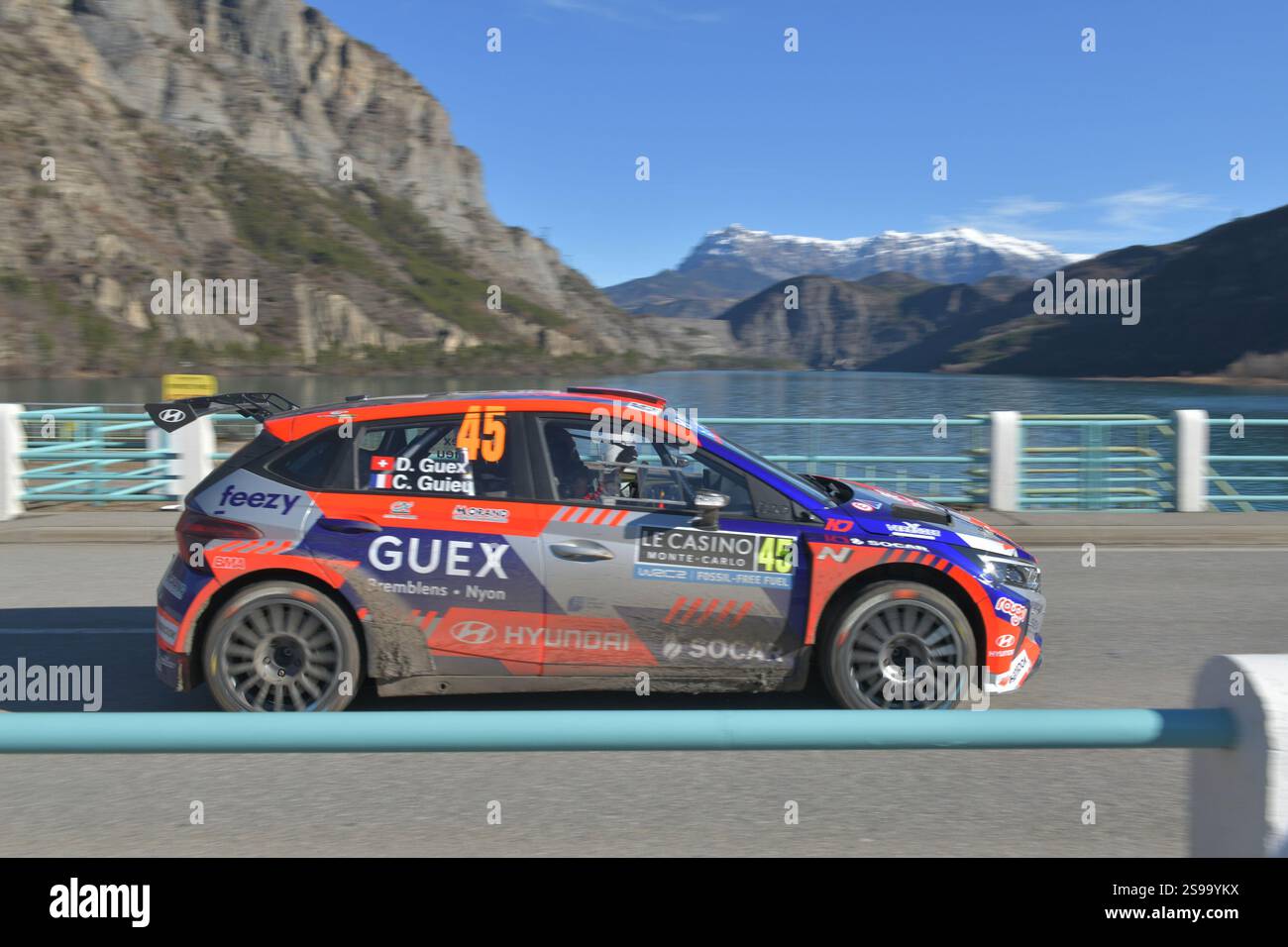 #45 Daniel Guex (CHE) / Christopher Guieu (FRA), Hyundai i20 N, Team ...