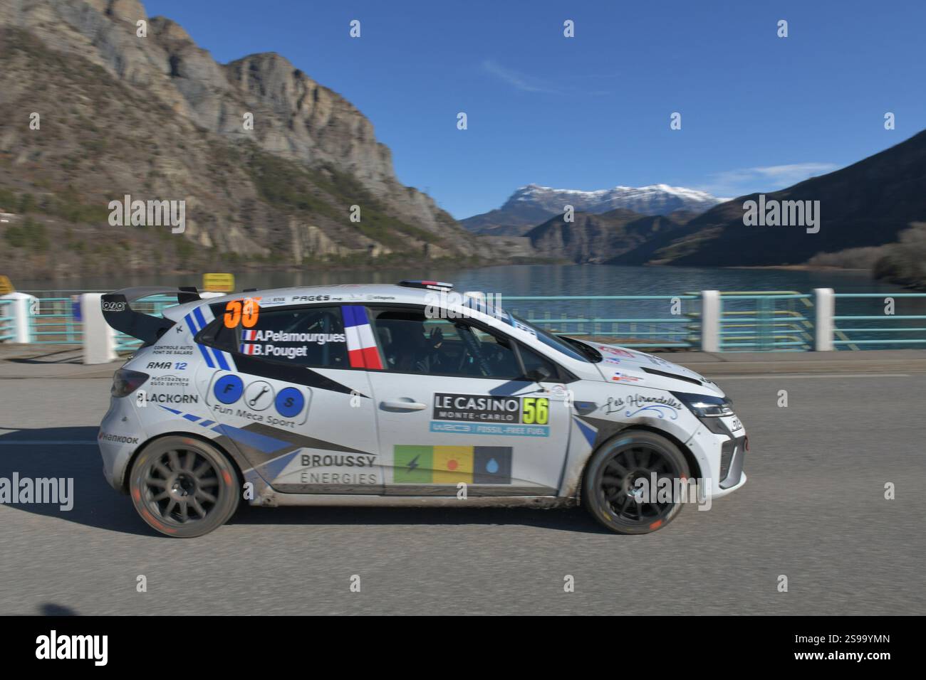 #56 Arthur Pelamourgues (FRA) / Bastien Pouget (FRA), Renault Clio Rally3, Team: Arthur ...