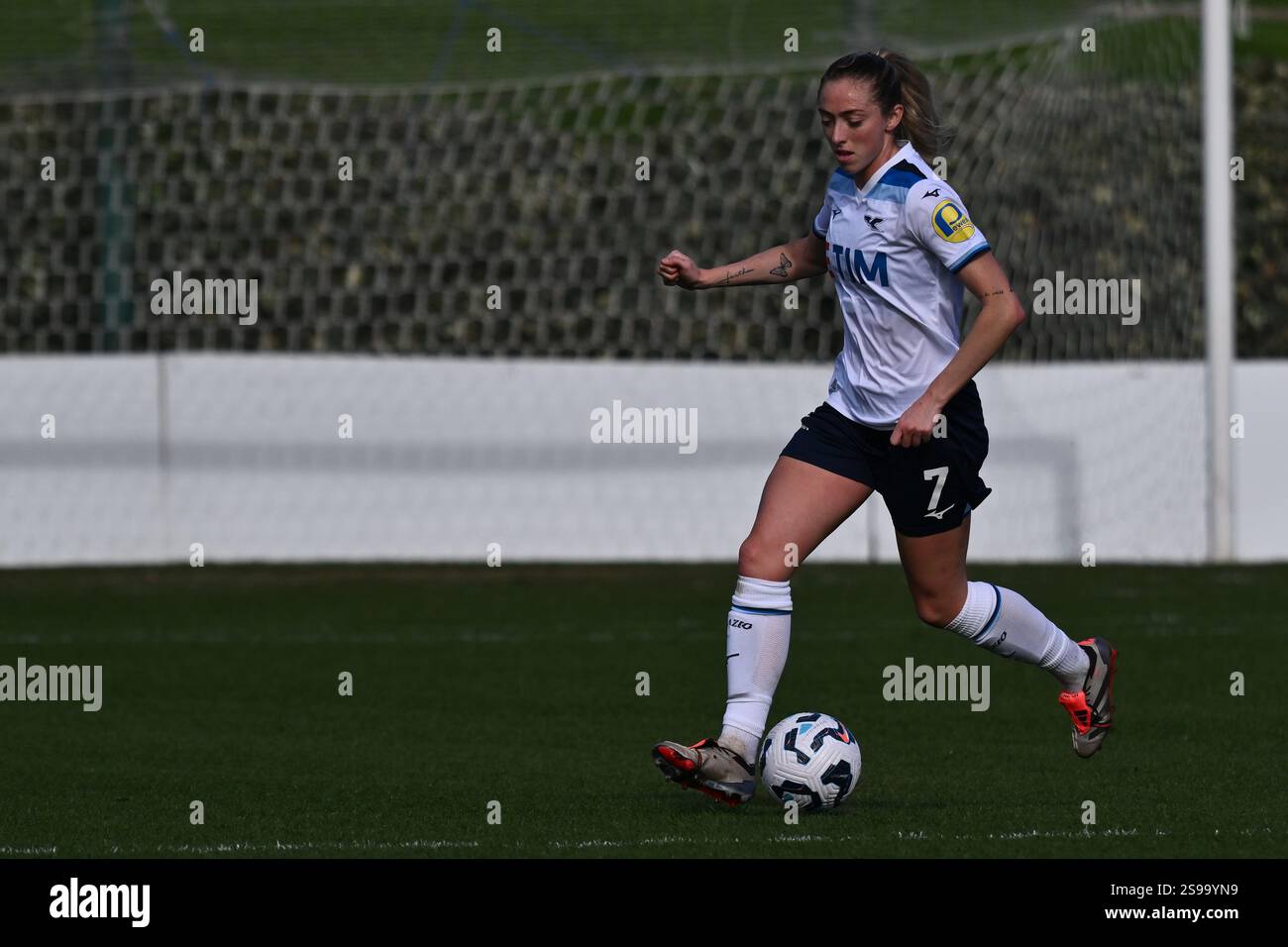Megan Connolly of S.S. Lazio is in action during the 16th day of the ...