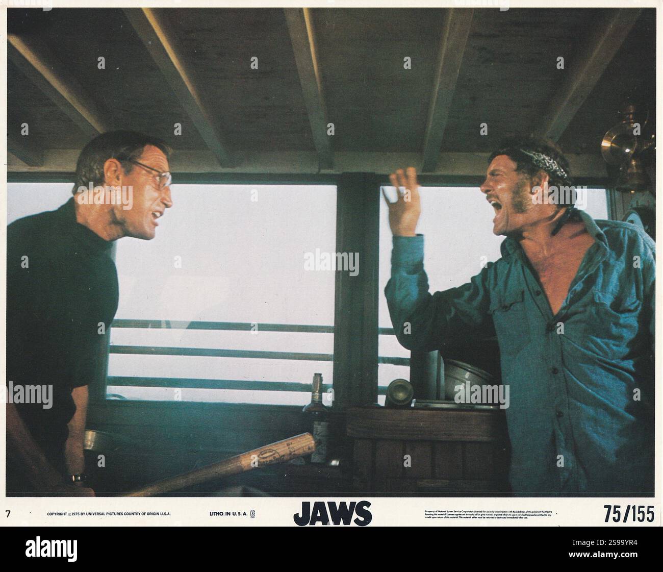 Jaws (Universal,1975 ) Based on Peter Benchley's best-selling novel, directed by Steven ...