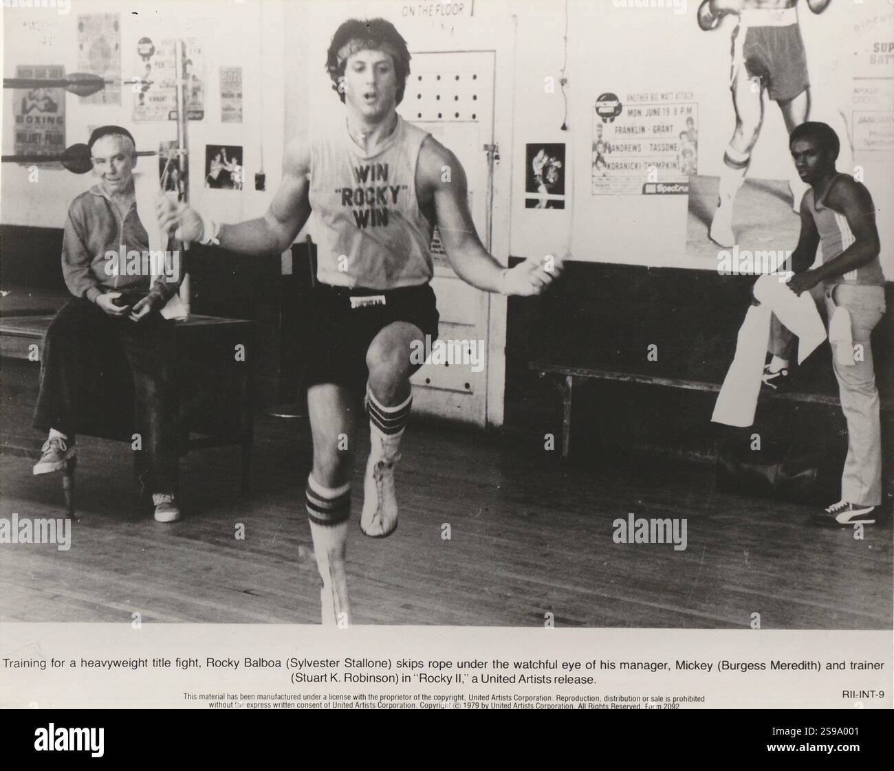 Rocky II (United Artists, 1979). Stallone's Rocky delivers a powerful ...