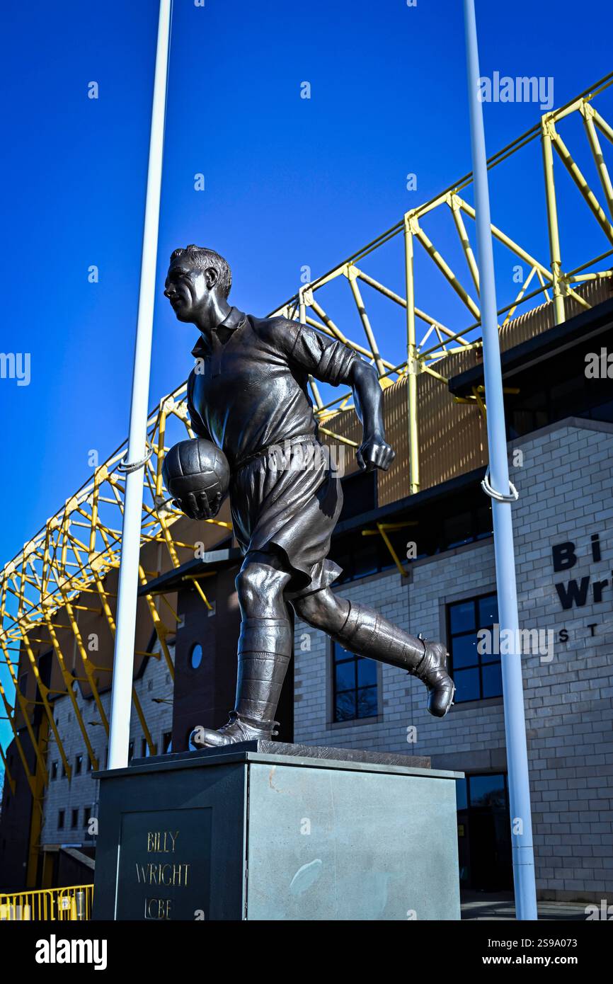 25th January 2025; Molineux Stadium, Wolverhampton, West Midlands ...