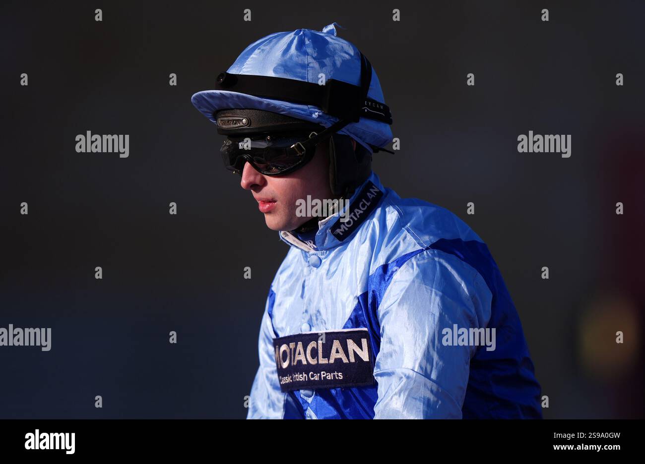 Jockey Sean Bowen during Festival Trials Day at Cheltenham Racecourse ...