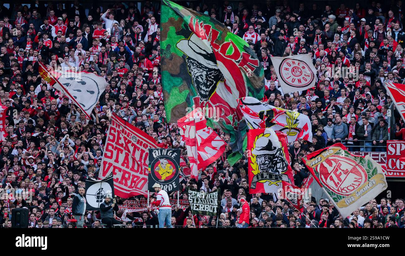 25 January 2025, North Rhine-Westphalia, Cologne: Soccer: 2nd ...