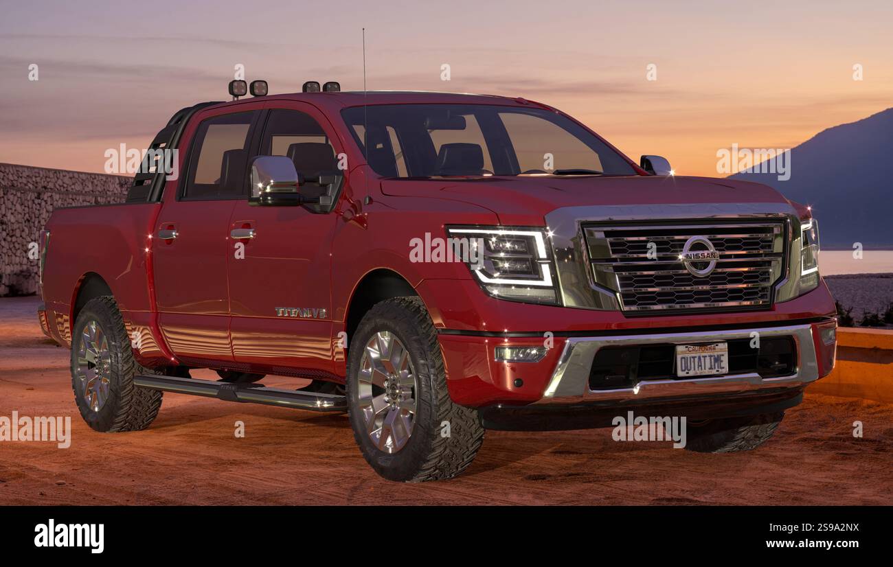 Nissan TITAN : Full-size pickup trucks with impressive towing, payload ...