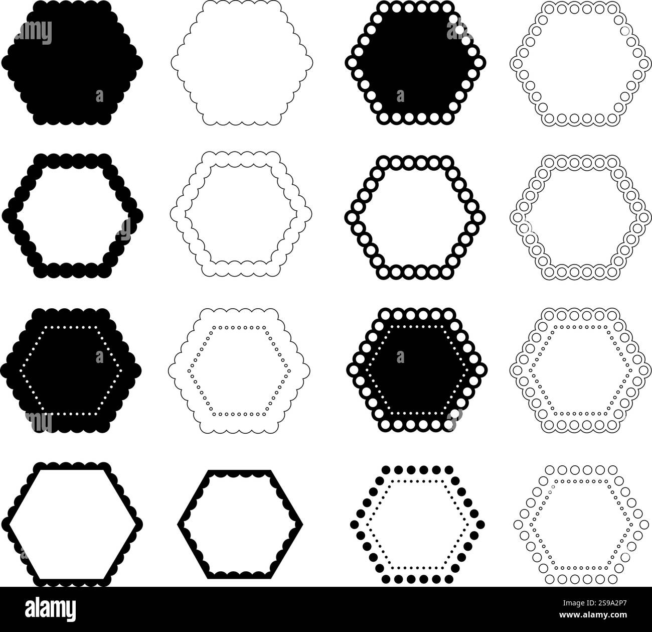 Hexagon Shape Clip Art