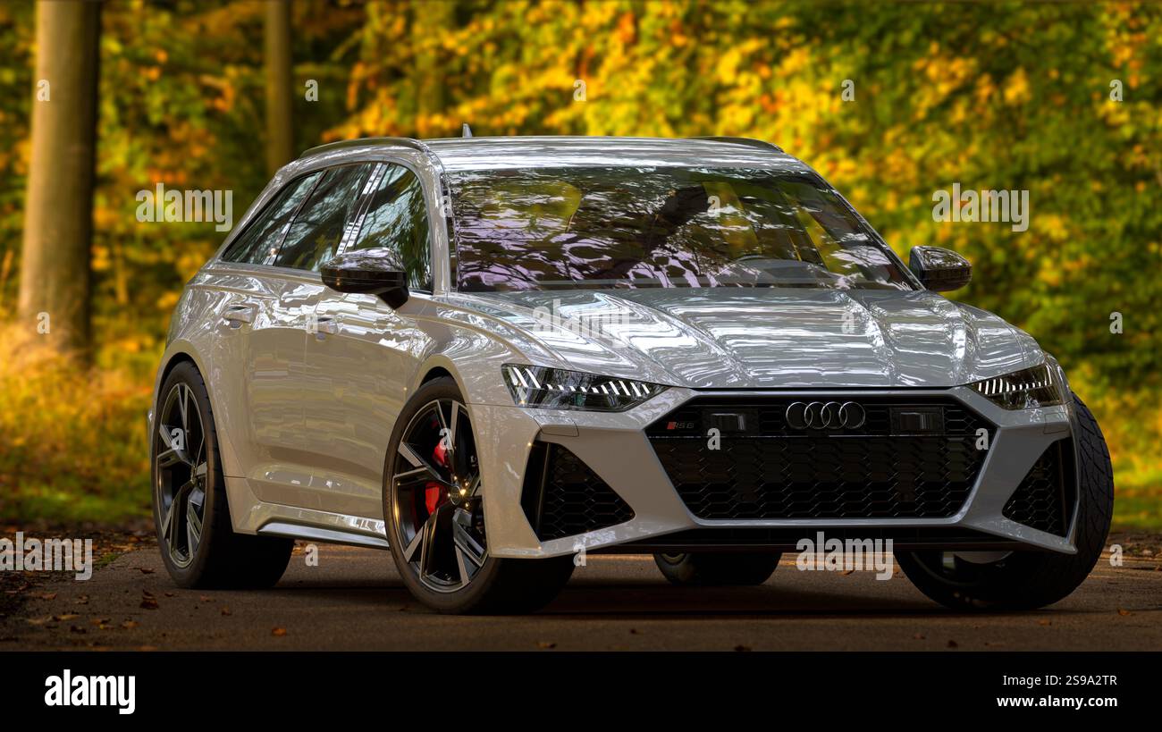 Audi rs6 c6 avant hi-res stock photography and images - Alamy