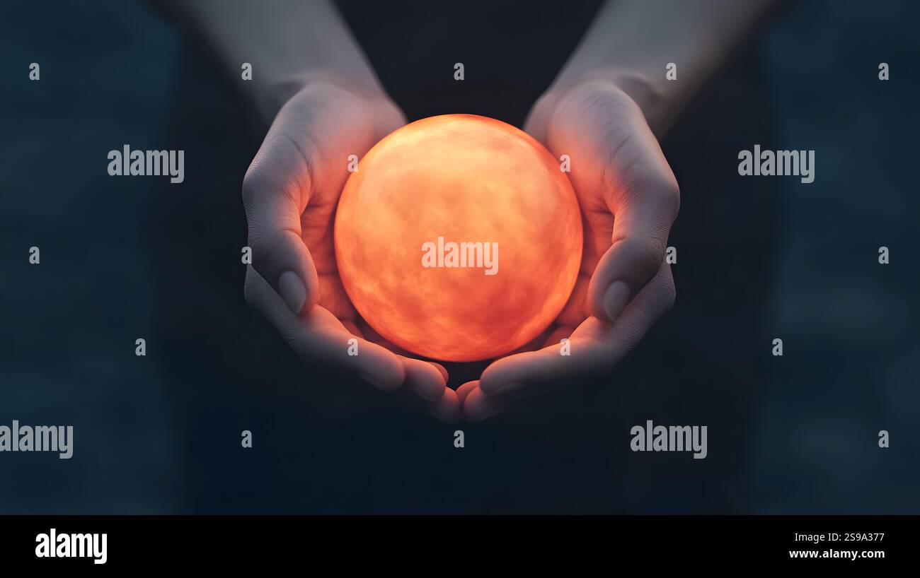 Radiant orb hi-res stock photography and images - Alamy