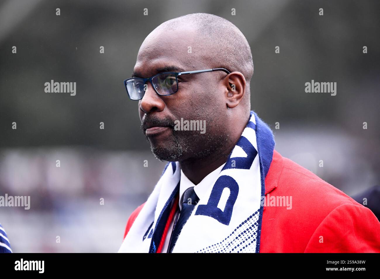 Pascal GENTIL during the Ligue 2 BKT match between Paris and Red Star ...