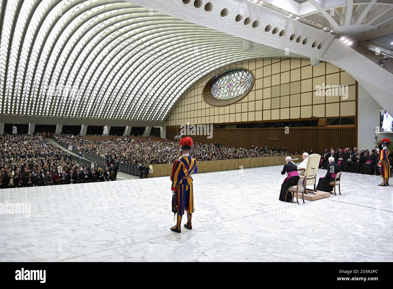 Italy, Rome, Vatican,25/01/25 Pope Francis audience on the Jubilee of ...