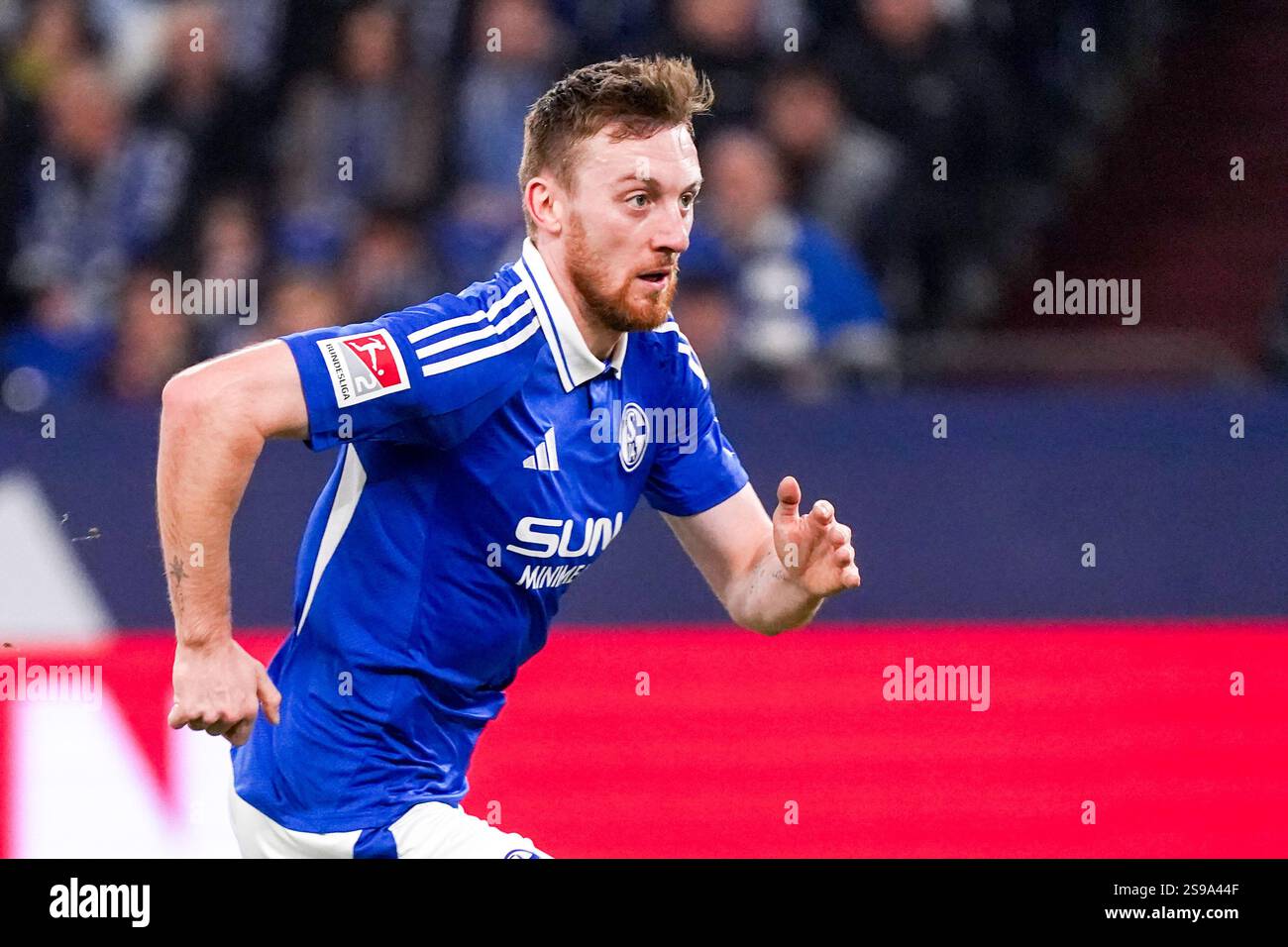 GELSENKIRCHEN, NETHERLANDS - JANUARY 25: Tobias Mohr of FC Schalke 04 ...