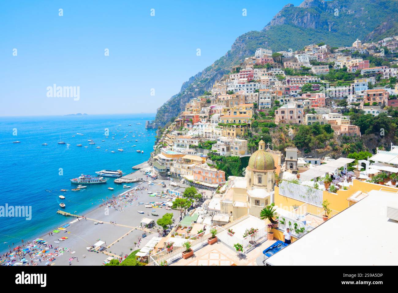 Positano resort, Italy Stock Photo - Alamy