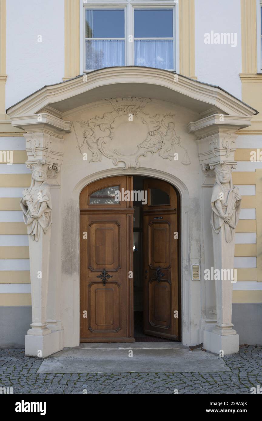 Entrance portal of the former cathedral chapter drinking parlour, today ...