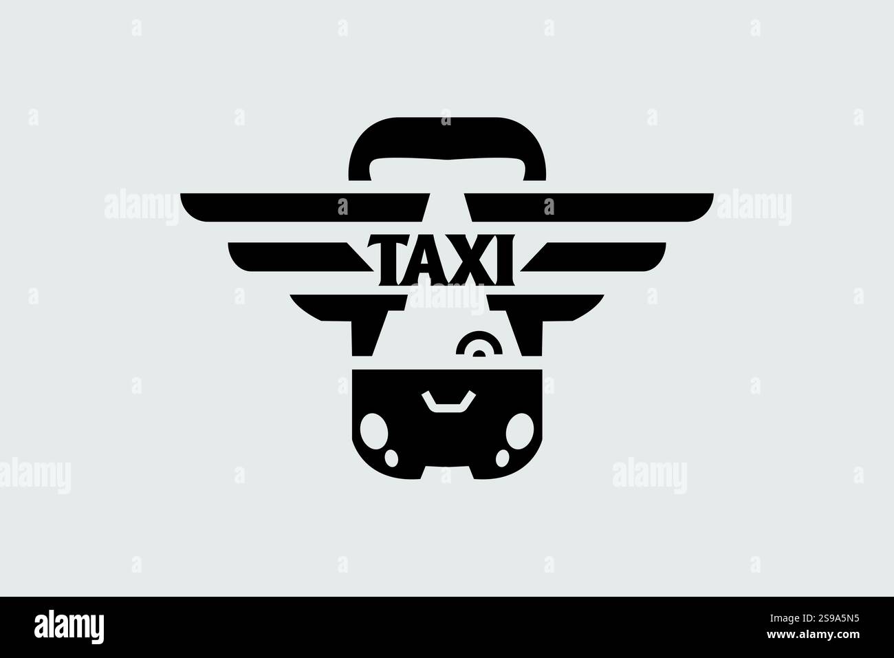 Designing taxi logo hi-res stock photography and images - Alamy