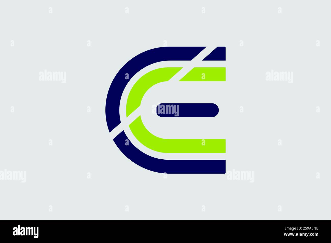 E Logo Professional & Classic Design Stock Vector Image & Art - Alamy