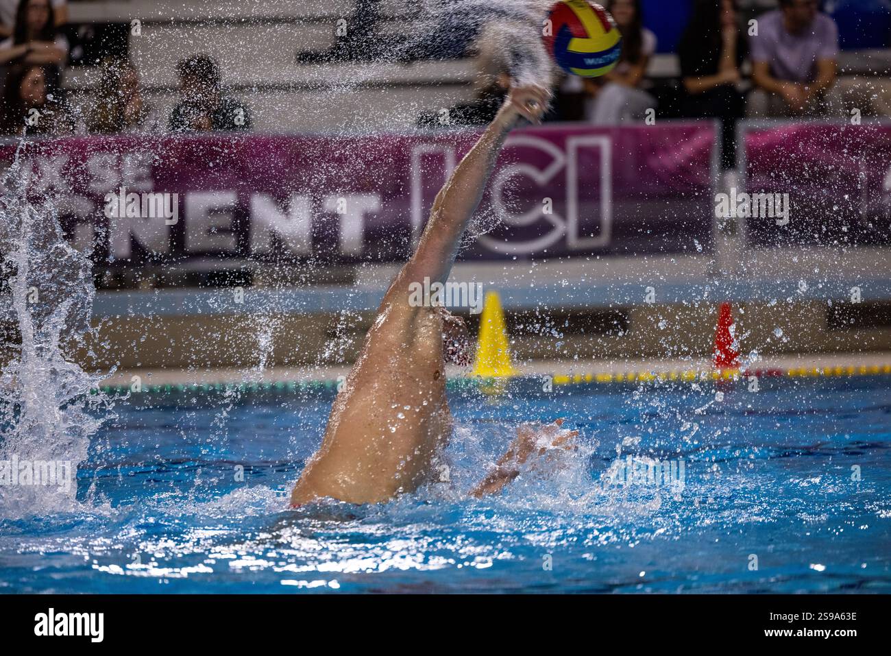 A water polo players of Mulhouse Water Polo in Mulhouse, France Stock Photo - Alamy