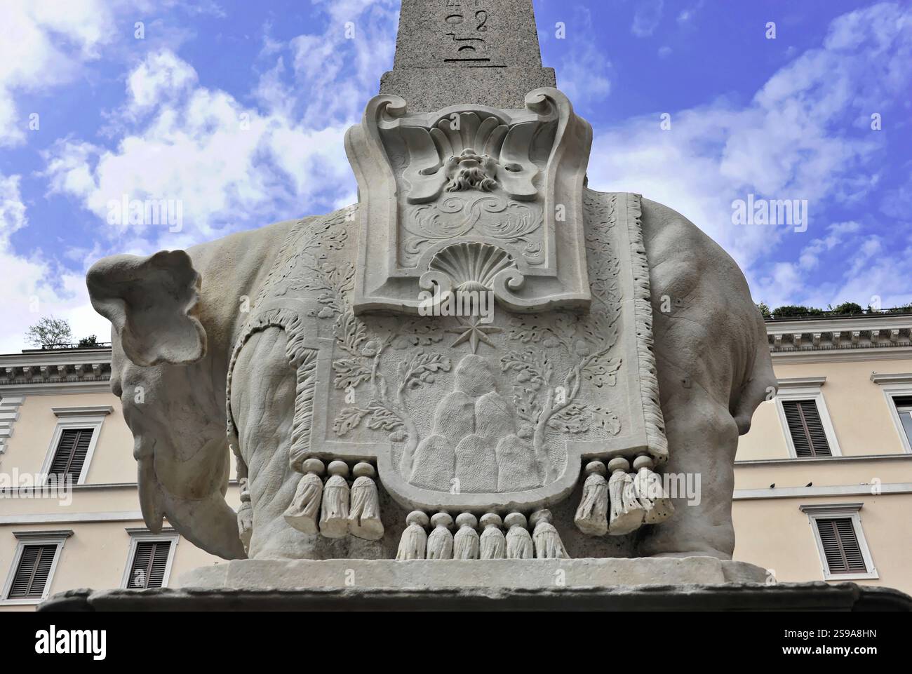 Pulcin della Minerva, Bernini's elephant, sculpture by Gian Lorenzo ...