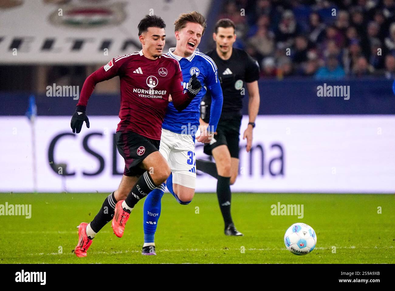 GELSENKIRCHEN, NETHERLANDS - JANUARY 25: Jens Castrop of 1. FC Nurnberg ...