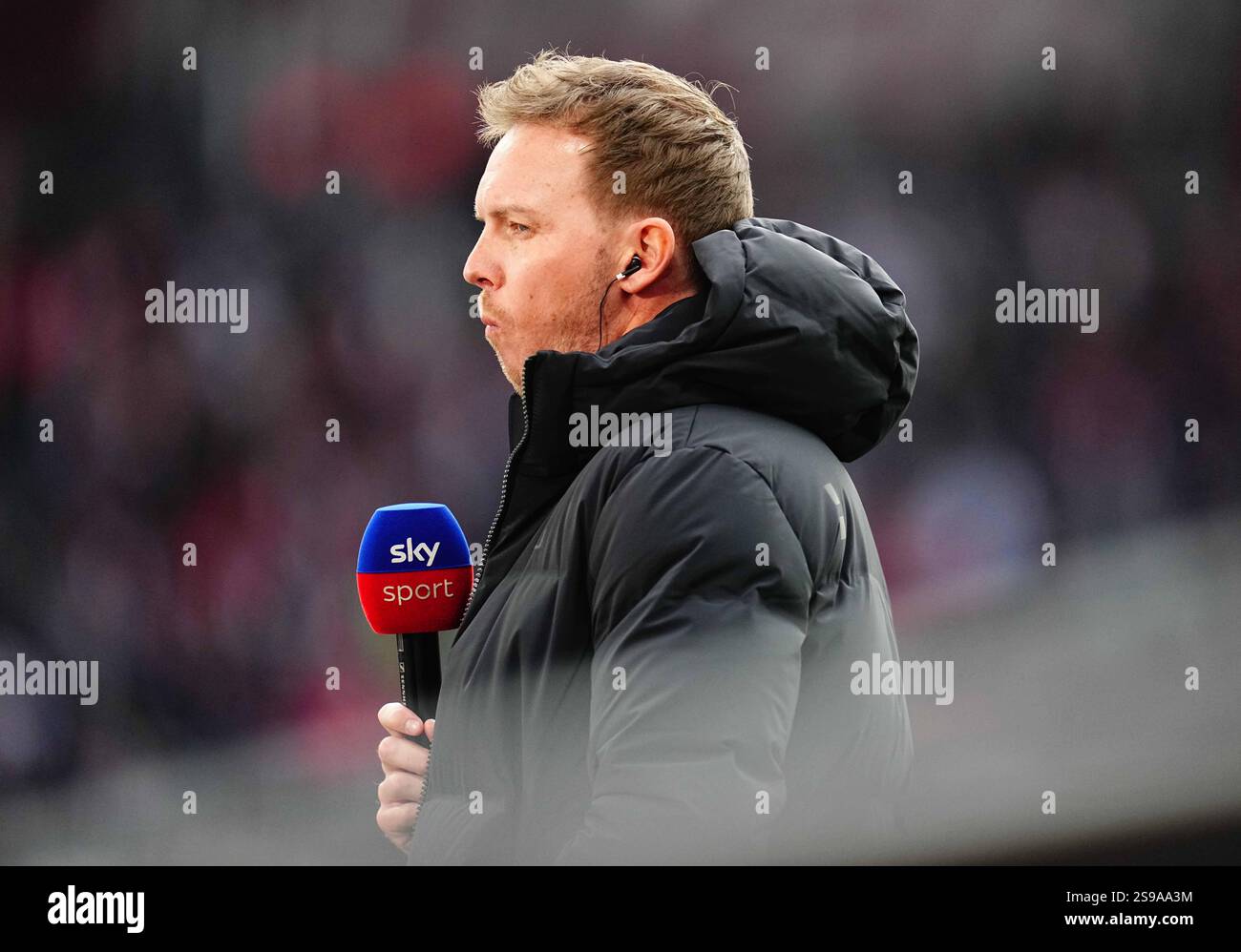 January 25 2025: Julian Nagelsmann, German national coach looks on ...