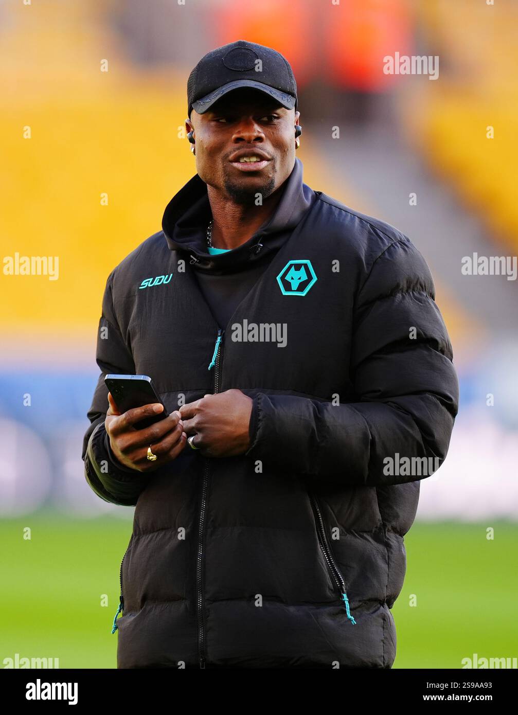 Wolverhampton Wanderers' Emmanuel Agbadou before the Premier League ...