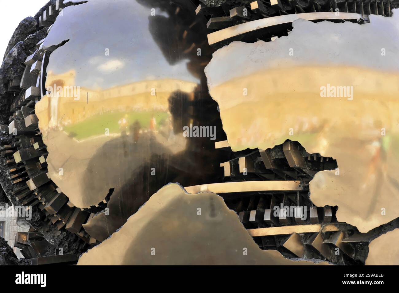 Mappa Monda, Sfera con Sfera, Globe, Palazzetto del Belvedere, Cortile ...