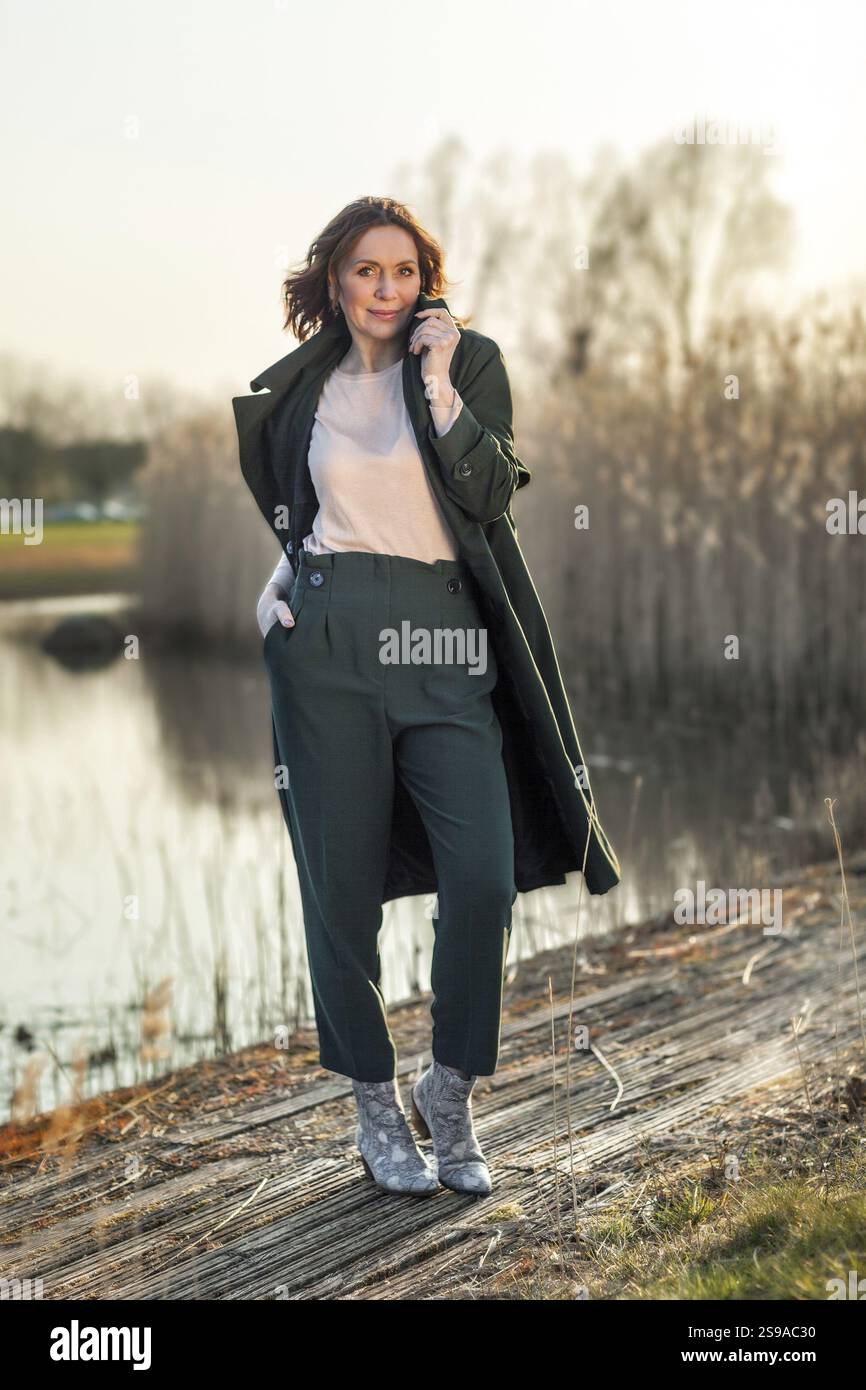Beautiful middle aged women hi-res stock photography and images - Alamy