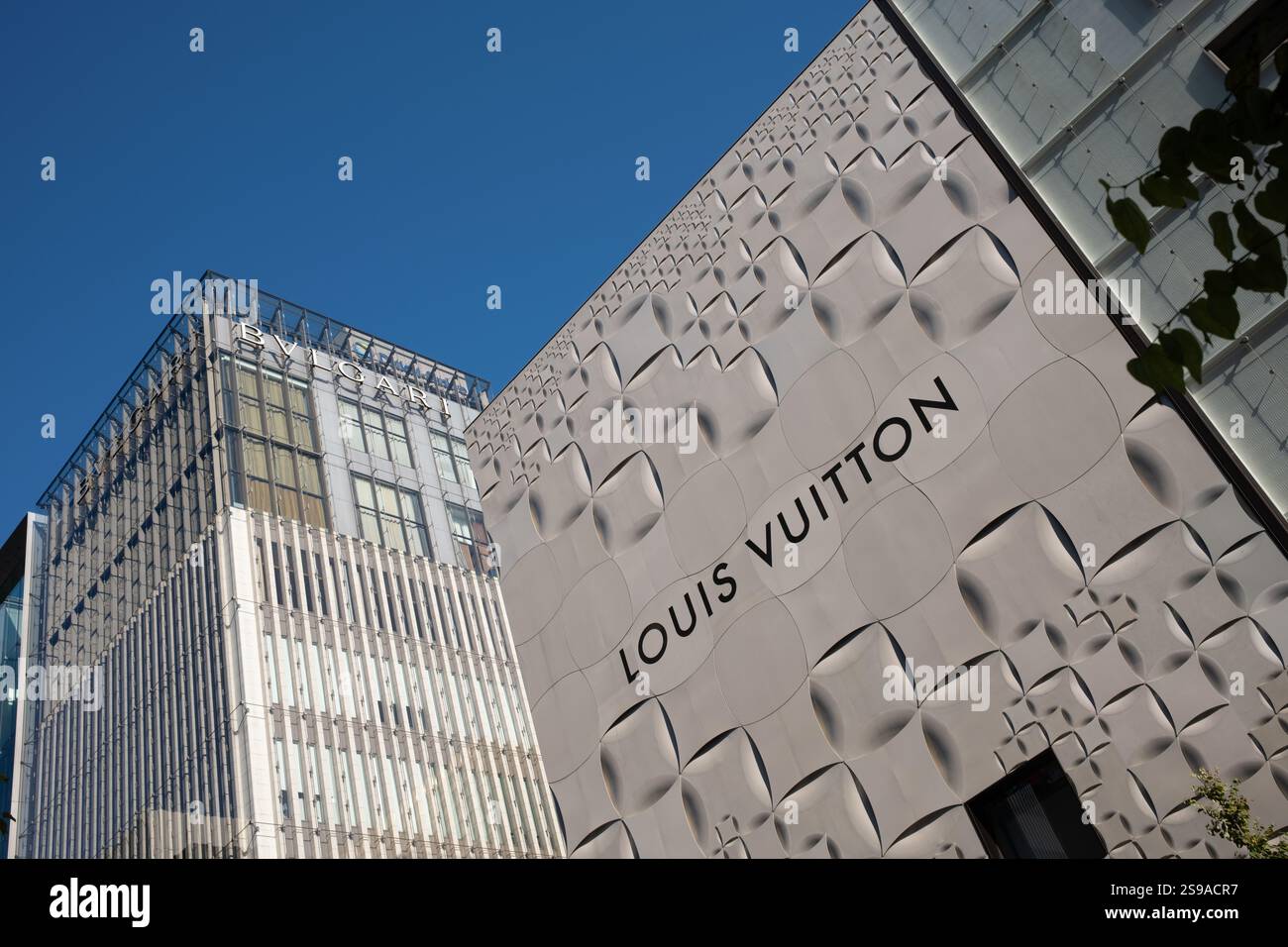 Louis Vuitton Store in Ginza Tokyo Japan Stock Photo - Alamy