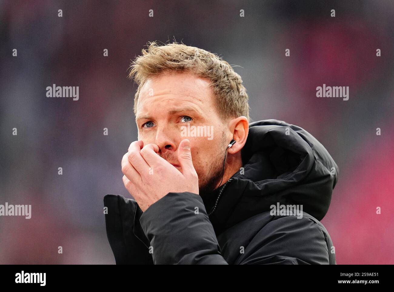 January 25 2025: Julian Nagelsmann, German national coach looks on ...