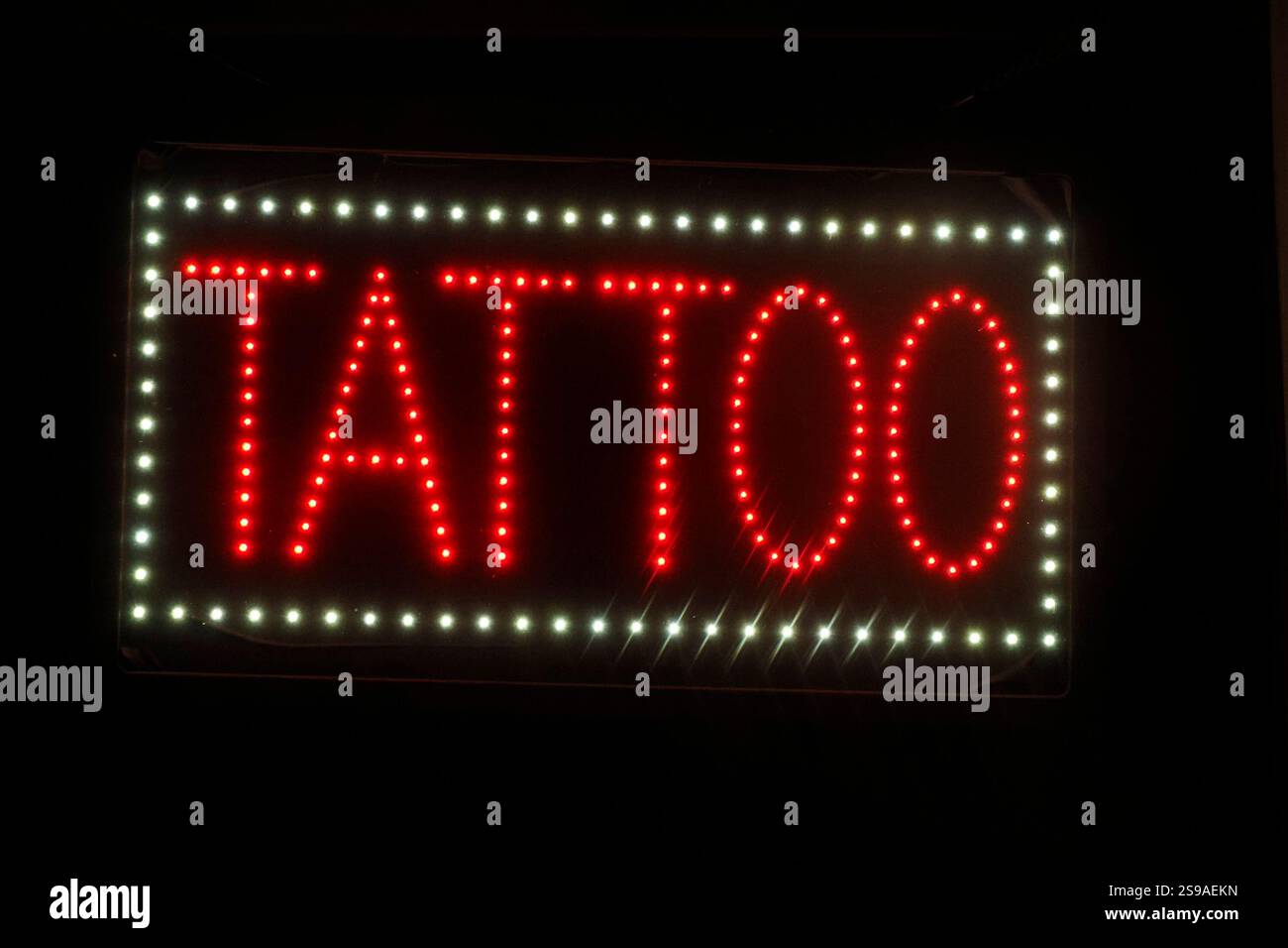 Amsterdam realistic neon sign hi-res stock photography and images - Alamy