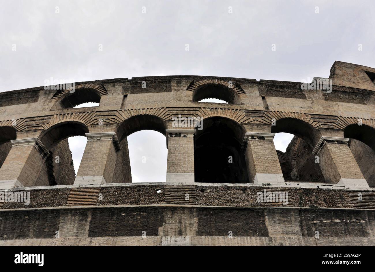 Colosseum, Colosseum, amphitheatre, built 72 AD by Vespasian, Rome ...