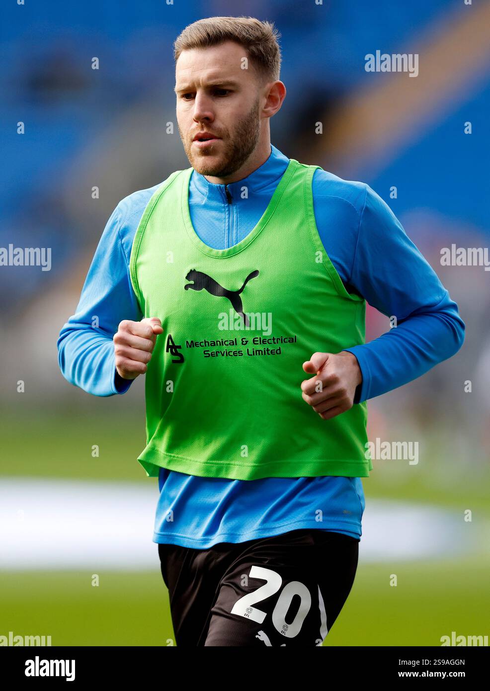 Derby County's Callum Elder ahead of the Sky Bet Championship match at ...