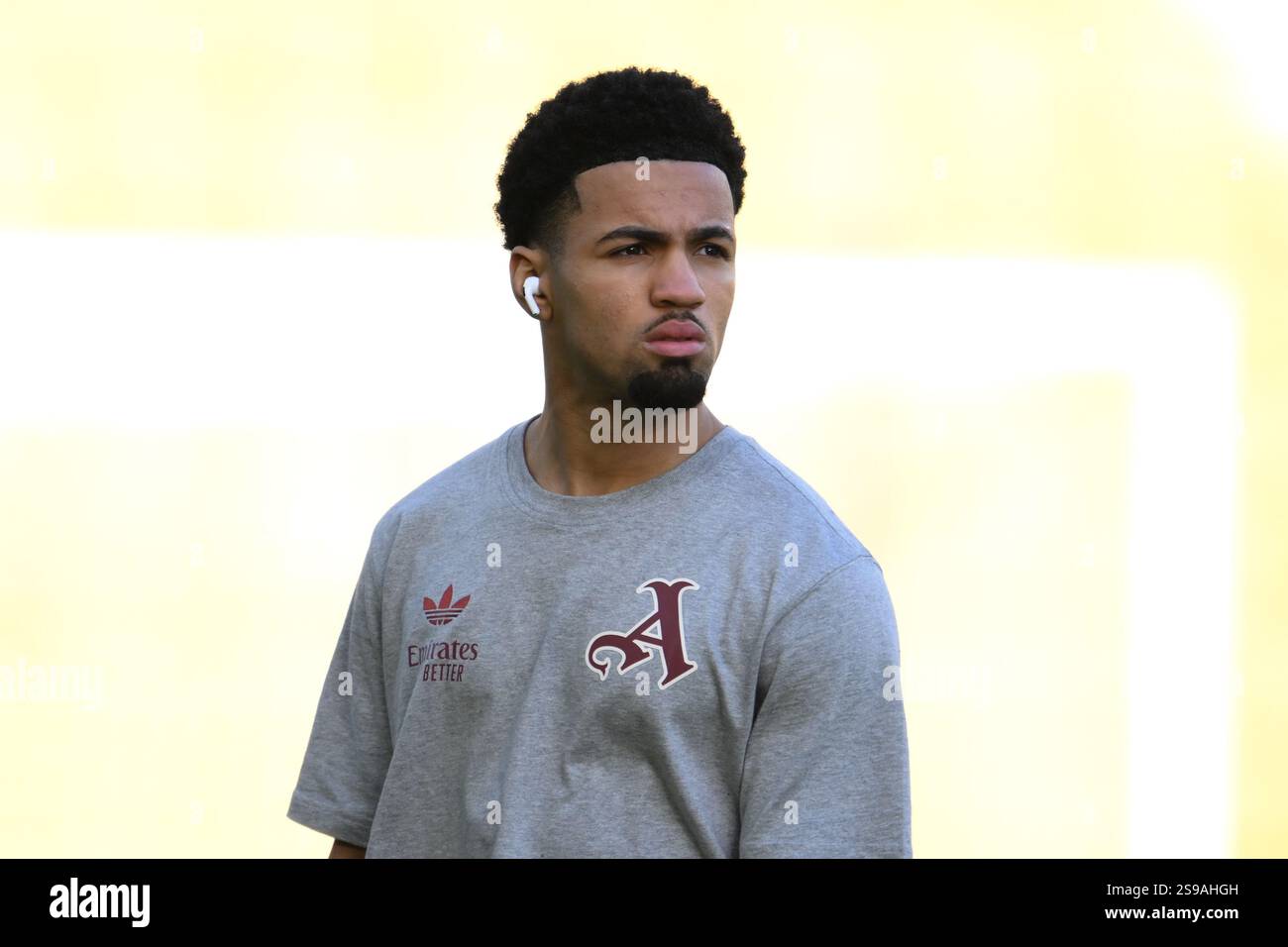 Temple Ojinnaka of Wolverhampton Wanderers arrives Temple Ojinnaka of ...