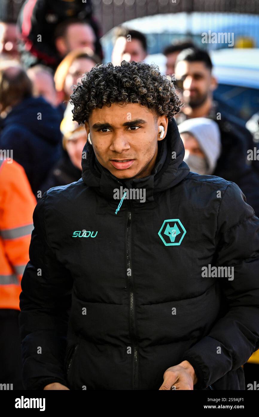 25th January 2025; Molineux Stadium, Wolverhampton, West Midlands ...