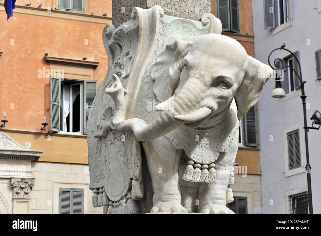 Pulcin della Minerva, Bernini's elephant, sculpture by Gian Lorenzo ...