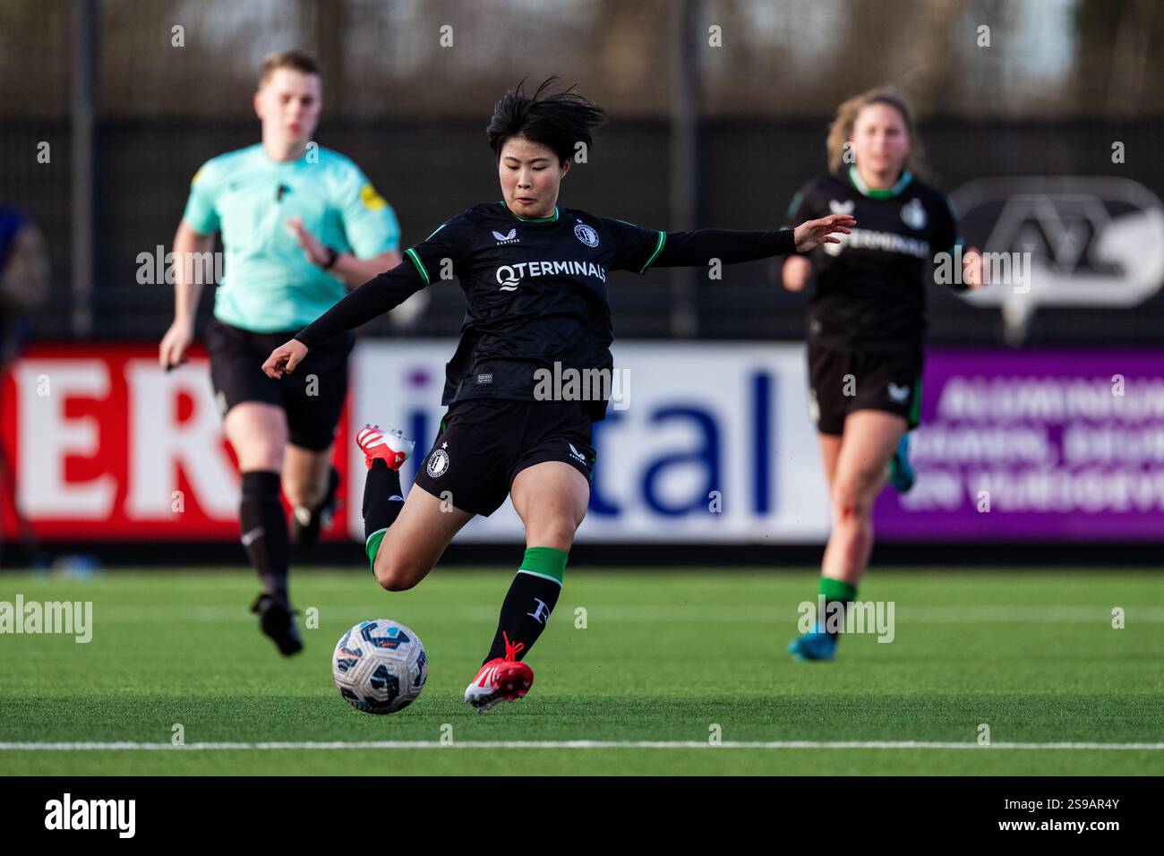 Alkmaar - Mao Itamura of Feyenoord V1 during the thirtteenth round of ...