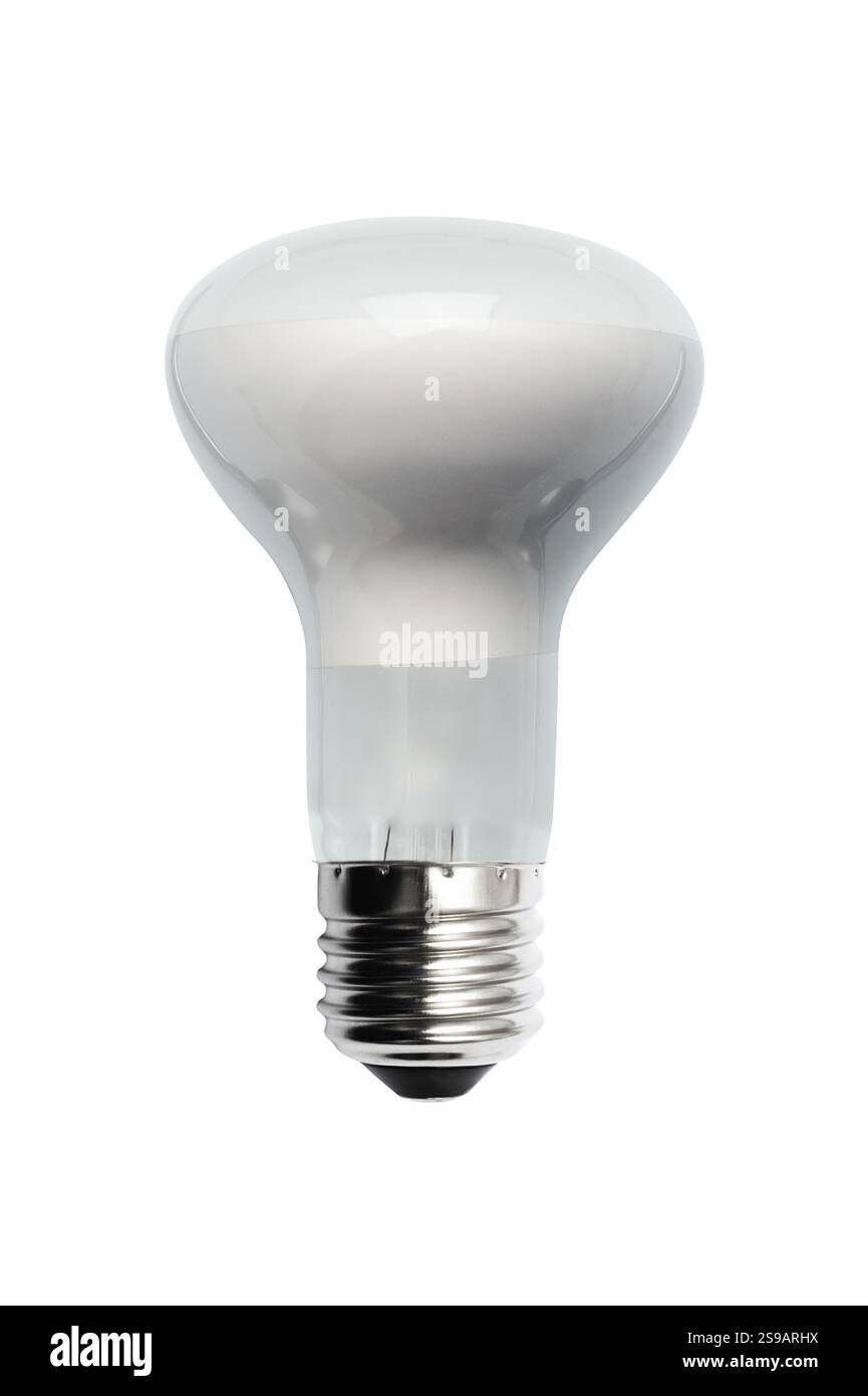 Light bulb. Isolated image with white background Stock Photo - Alamy
