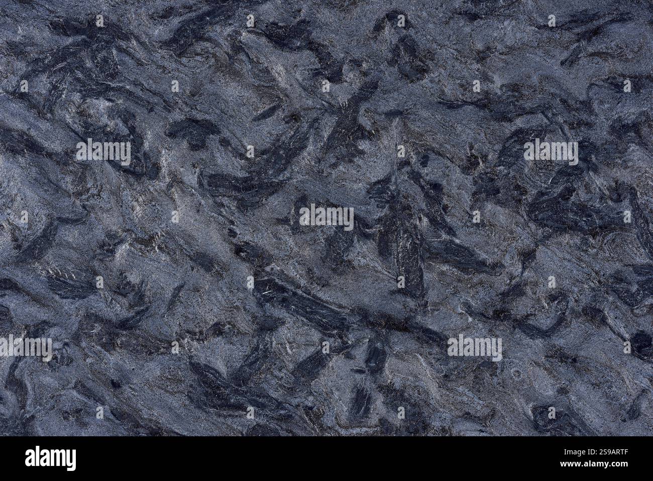 Natural pattern of granite blue colour polished disc mineral. Super ...