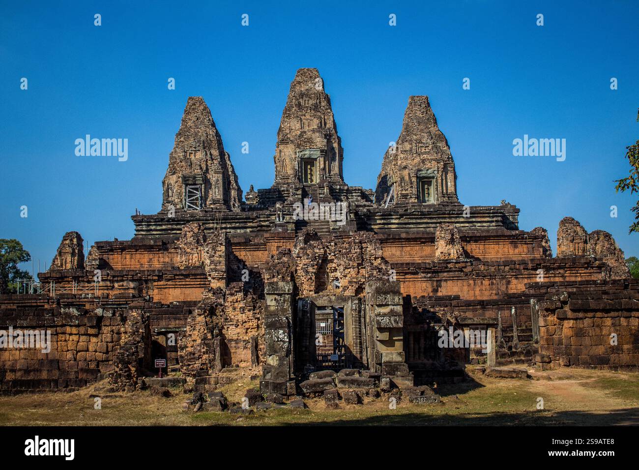 Siem reap, Cambodia, January 21, 2025 Architecture of Pre Rup temple at ...