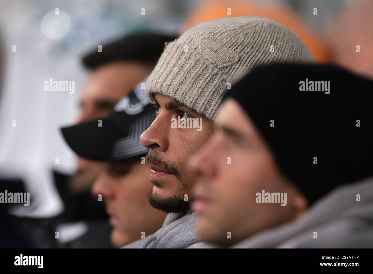 Como, Italy, 25th January 2025. Dele Alli of Como 1907 looks on form ...