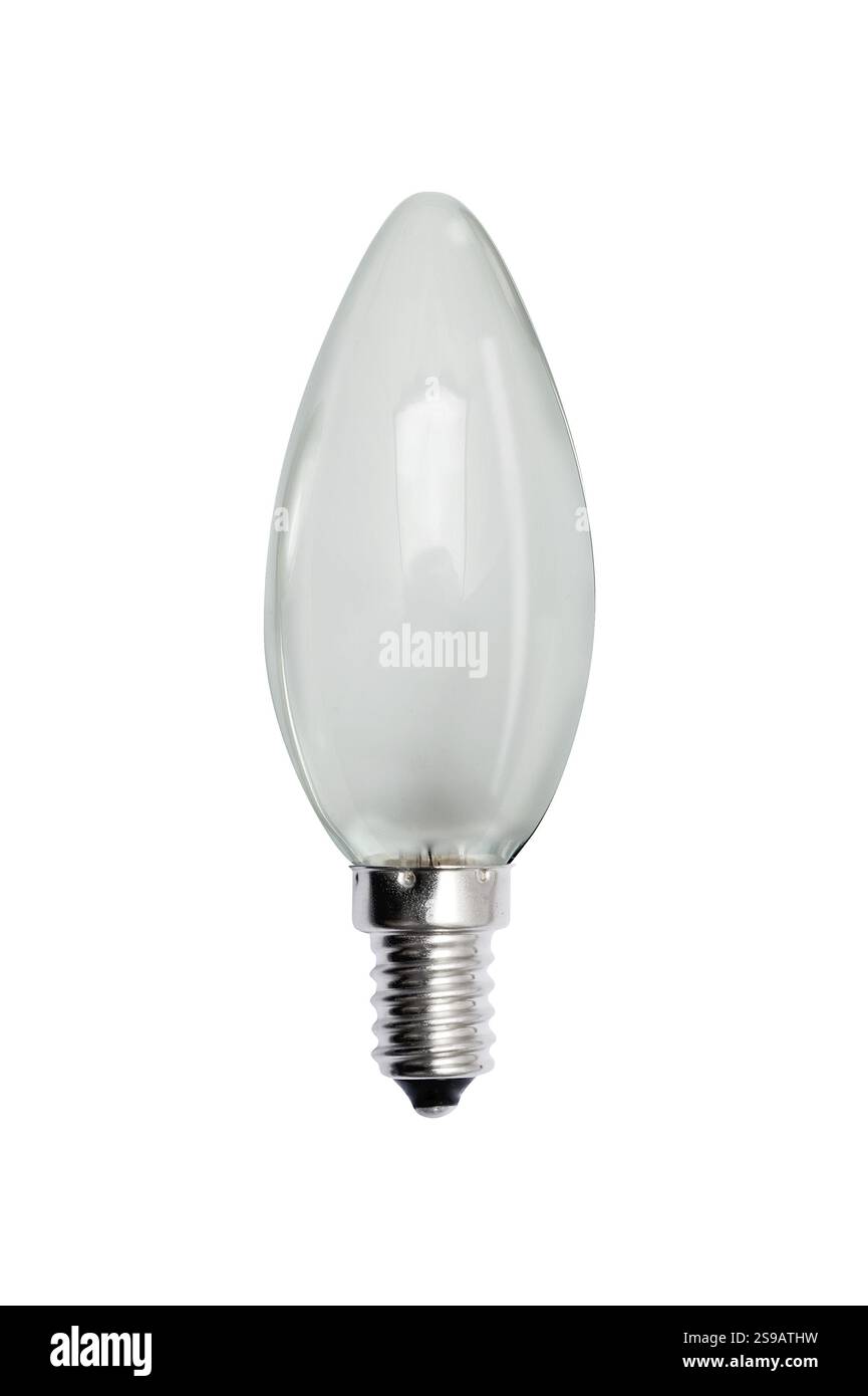 Light bulb. Isolated image with white background Stock Photo - Alamy