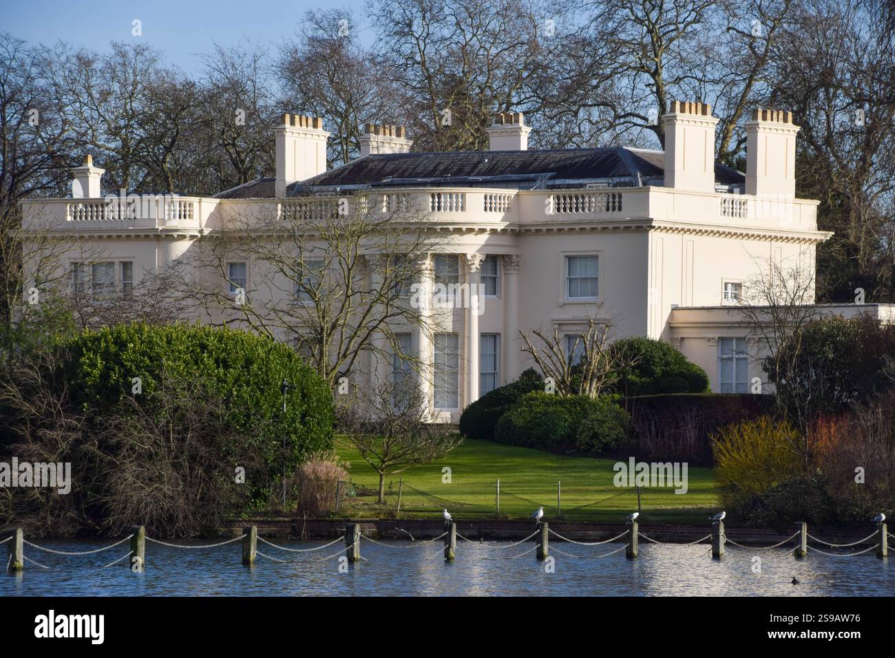 London, UK. 25th January 2025. The 40-bedroom Holme mansion in Regent’s ...