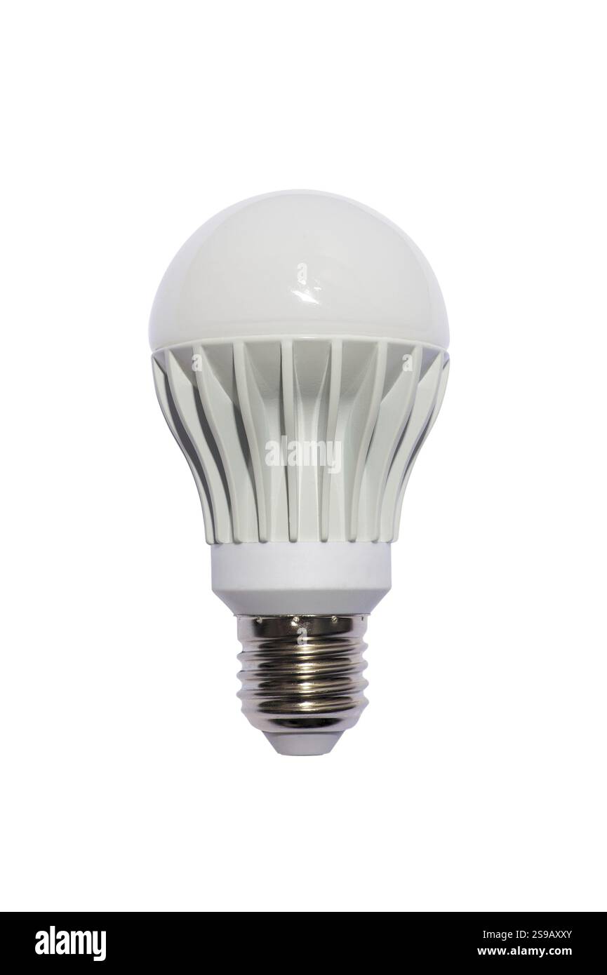 LED light bulb for energy saving. Light emitting diode. Insulated ...