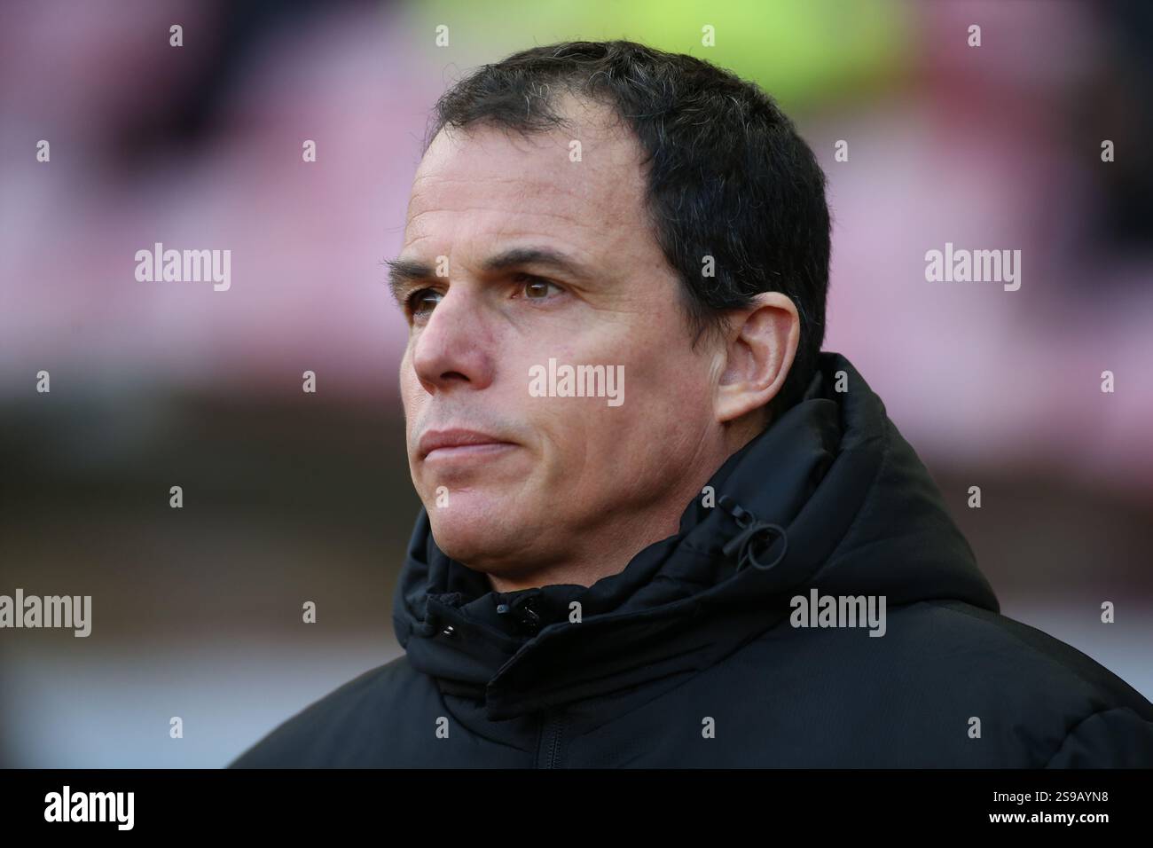 Sunderland Head Coach Régis Le Bris during the Sky Bet Championship ...