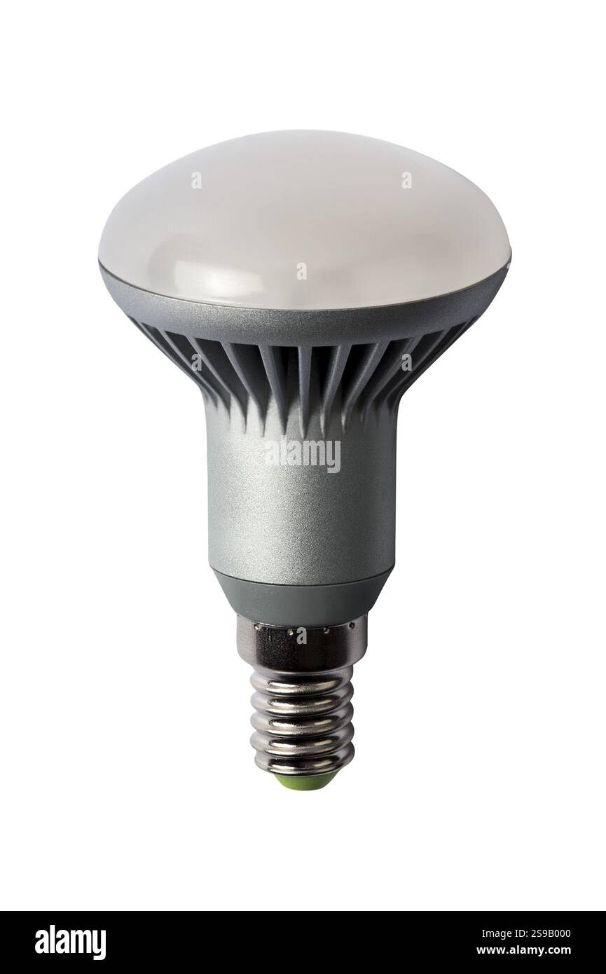 LED light bulb for energy saving. Light emitting diode. Insulated ...