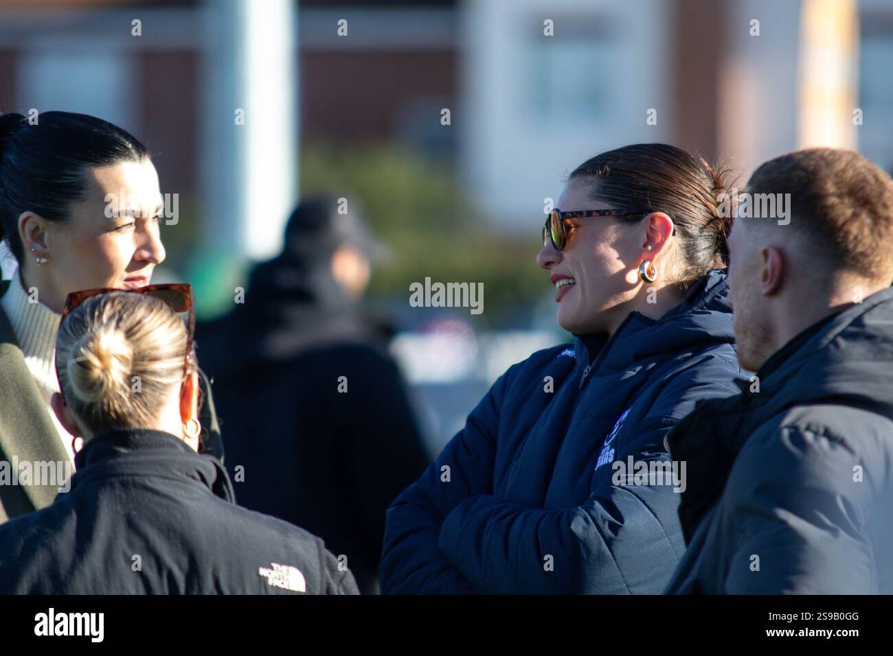 London, UK, 25th January 2025. Ealing Trailfinders player Emma Taylor ...